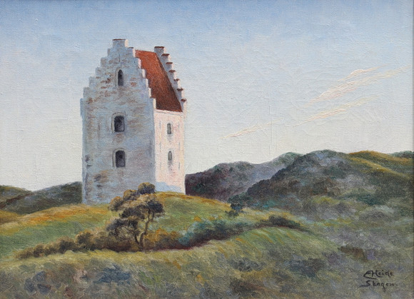 ELLA HEIDE (1871-1956), signed E Heide Skagen, oil on canvas. Art ...