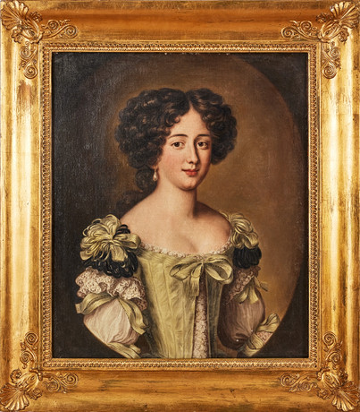 JACOB FERDINAND VOET. Attributed to. Portrait depicting Marie Mancini ...