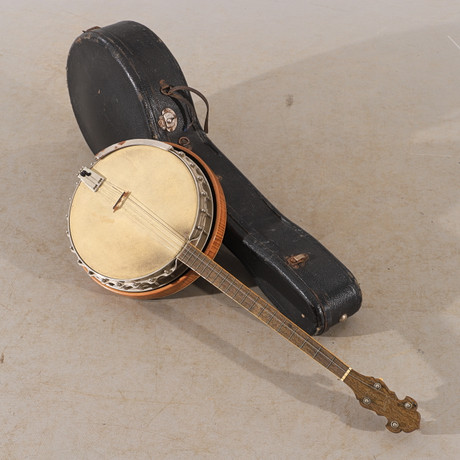BANJO, Leedy, 1900-tal. Samlarföremål - Musikinstrument - Auctionet