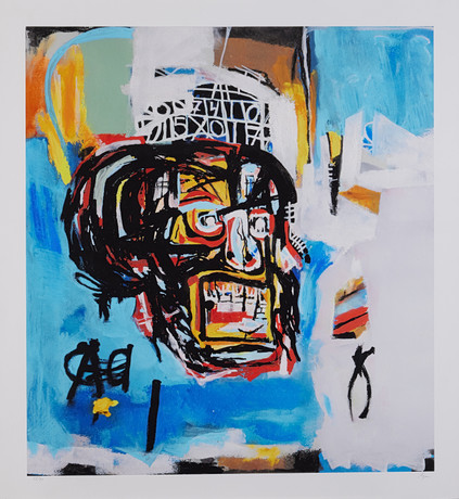 RICHARD RYAN (FÖDD 1974). "Hommage a' Basquiat 2", pigment print on ...