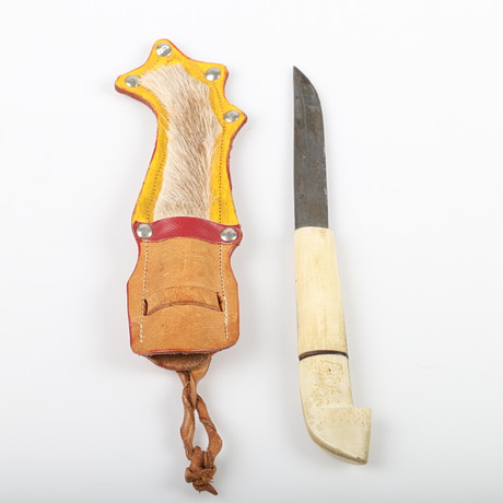 KNIFE, Sami work. Weapons & Militaria - Edged weapons - Auctionet