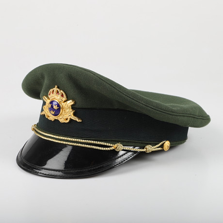 MILITÄR SKÄRMMÖSSA, M-60, Compton Webb(Headdress) LTD, England, 1977 ...