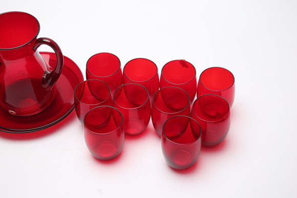 GLASSWARE PARTS, 17 pieces, Reijmyre. Glass - Tableware - Auctionet