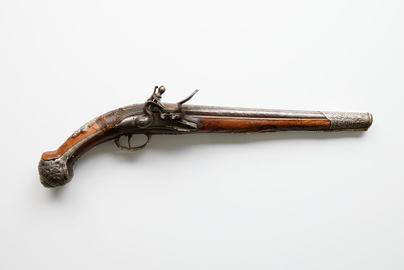 FLINT LOCK PISTOL, European for the Ottoman market / Balkans, 18th ...