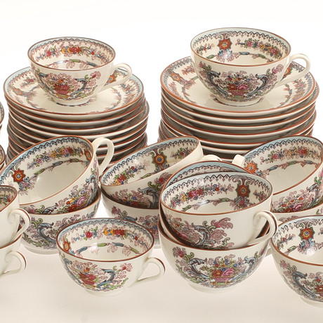 TEA/COFFEE SET, 28 parts, porcelain, "Messina", Rörstrand, early 20th ...