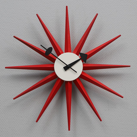 GEORGE NELSON. Väggklocka, Vitra design Museum. Klockor & Ur - Väggur ...