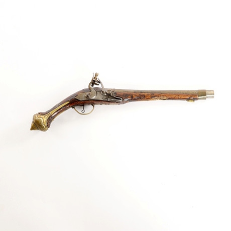 FLINT LOCK PISTOL, Orient, 17/1800s. Weapons & Militaria - Guns ...