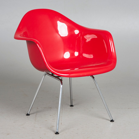 CHARLES UND RAY EAMES. Herman Miller, stol/matstol, modell 'DAX ...