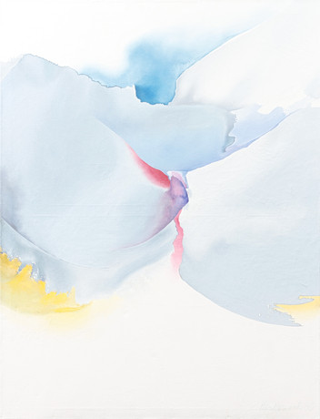 EDWARD MALINOWSKI. "Untitled 4", oil on canvas, signed and dated 1985 ...