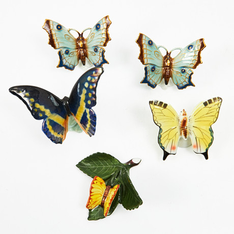 FIGURINER, 5 stycken, porslin, 1900-talets andra hälft. Keramik ...