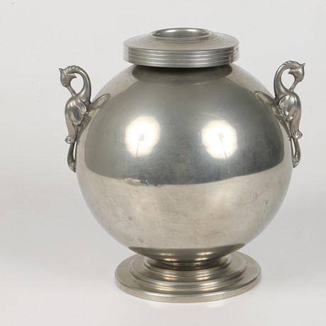 VAS, tenn, art-deco,1935. Silver & Metall - Tenn, Mässing & Koppar ...