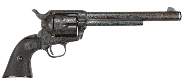 REVOLVER, Single Action, make Colt, model SAA, caliber .38 Special ...