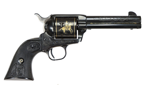REVOLVER, Single Action, marca Colt, modelo SAA "John Wayne", calibre ...