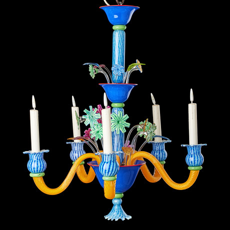 JONAS ROOTH (FÖDD 1961). taklampa, unik, egen glashytta i Kivik ...