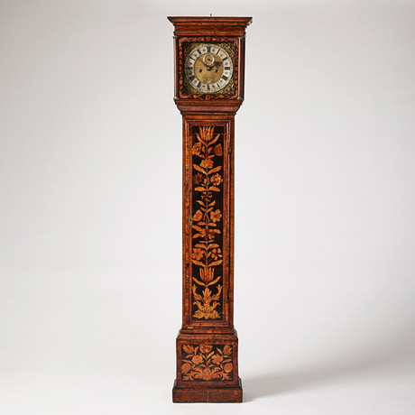 RICHARD FENNELL, floor clock, circa 1700, signed Richard Fennell London ...