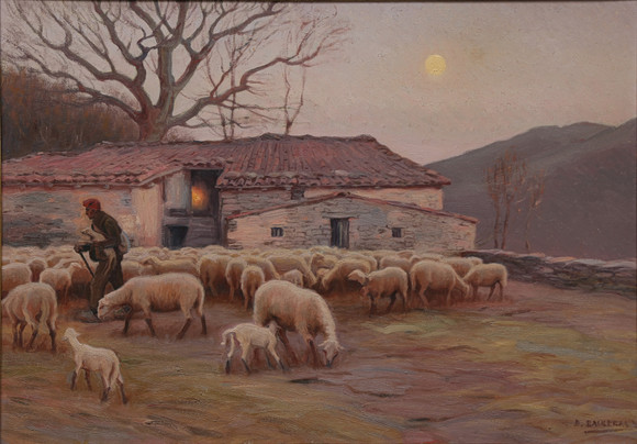 DIONÍS BAIXERAS. Country view. Art - Paintings - Auctionet