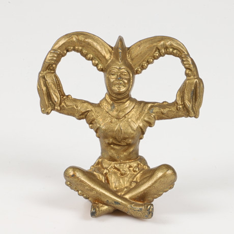 SKULPTUR, narr, metall, 1900-tal. Konst - Skulptur - Auctionet