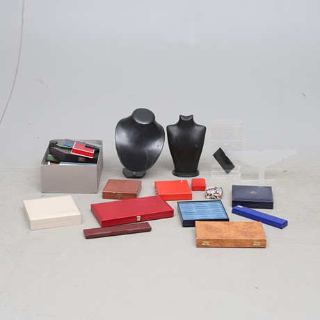 PARTI SMYCKESASKAR/BUTIKSDISPLAY. Övrigt - Övrigt - Auctionet