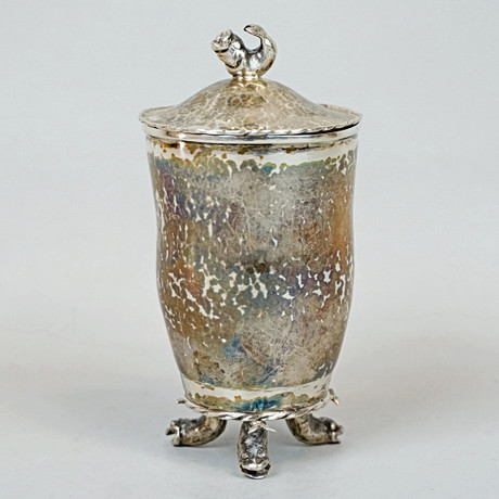 Lockskål, silver, Silverhammaren C E Berggren, 1951. Silver & Metall ...