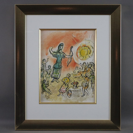 - Chagall Marc (1887-1985) - ”Pénélope et l'arc d'Ulysse”/”Penelope ger ...