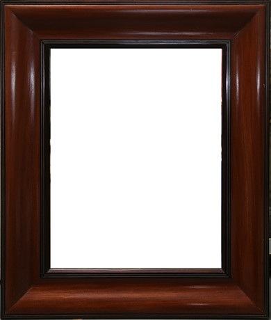 Louis Philippe spegel med ram i mahogny och zink intarsia. Speglar ...