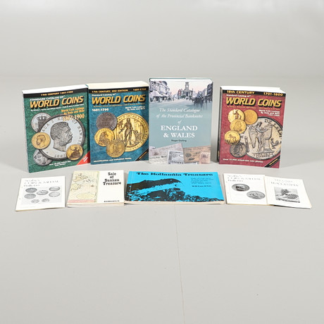 A SMALL COLLECTION OF COIN AND BANKNOTE REFERENCE BOOKS. Coins, Medals ...