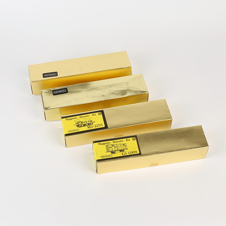 PERLMODELL 4 byggsatser i originalkartonger, 010 G1, M2.22571, M30/M31 ...