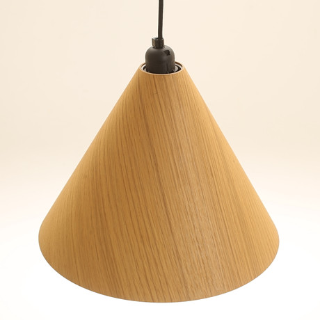 CEILING PENDANT, oak veneer, "30 Degree", Johan Van Henkel for Hay ...