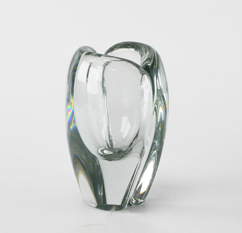 KAI FRANK. Maljakko, lasi, Notsjö, Notajärvi, signeerattu, 1952. Lasi ...