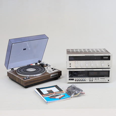 STEREO SYSTEM, 3 parts, Marantz, 1970s. Other - Modern consumer ...