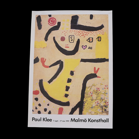 POSTERS 2 pcs, Einar Jolin, Paul Klee. Art - Other - Auctionet