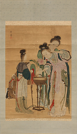 ROLL PAINTING, China, 1800s / 1900s. Asiatica - Auctionet