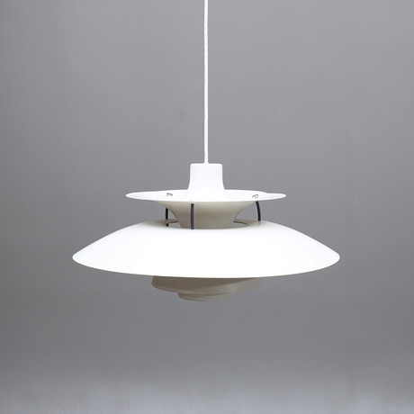 POUL HENNINGSEN. Ceiling lamp, PH 5, Louis Poulsen, end of the 20th ...