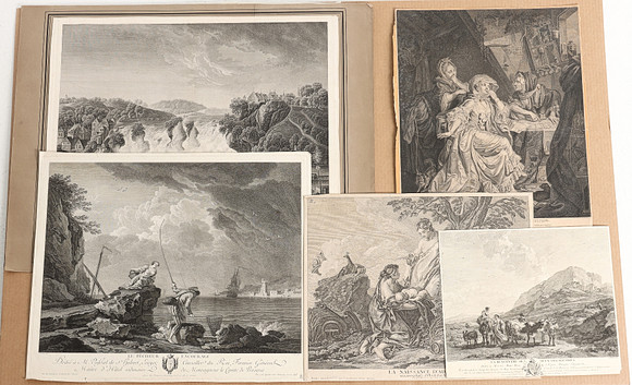 ENGRAVINGS, 5 pcs., 18th century. Art - Engravings & Prints - Auctionet