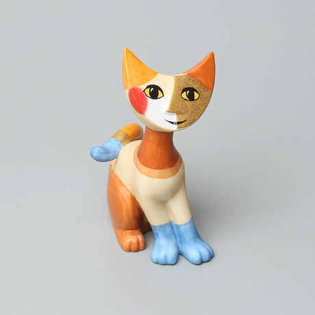ROSINA WACHTMEISTER. Figurin, katt, Goebel, biskviporslin. Keramik & Porslin - Europeiskt ...