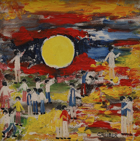 GUNNAR GREIBER. "Höstdag", signerad. Konst - Måleri - Auctionet