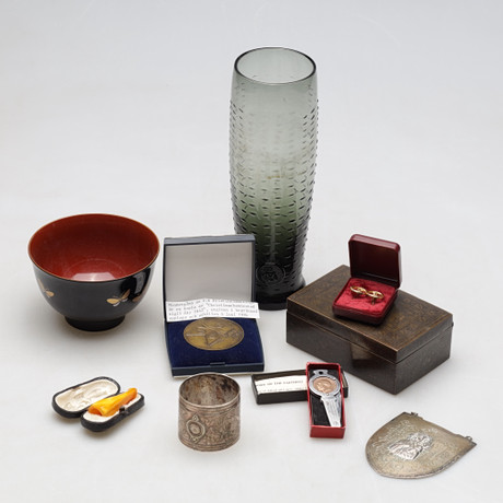 CURIOSITY OBJECTS, 9 pcs., 1900s. Miscellaneous - Miscellaneous - Auctionet