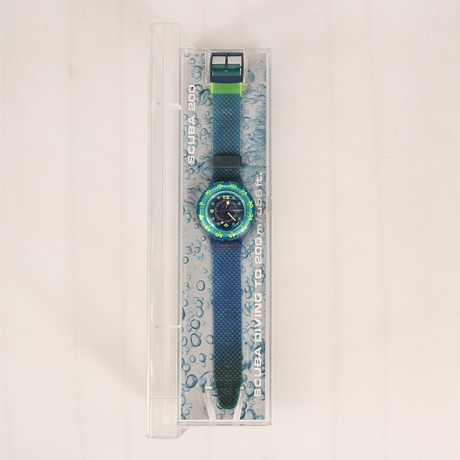 ARMBANDSUR Swatch, Scuba, Blue moon, 1991, quartz. Klockor & Ur ...