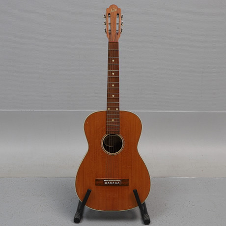 AKUSTISK GITARR, Levin, 1950-tal. Samlarföremål - Musikinstrument ...