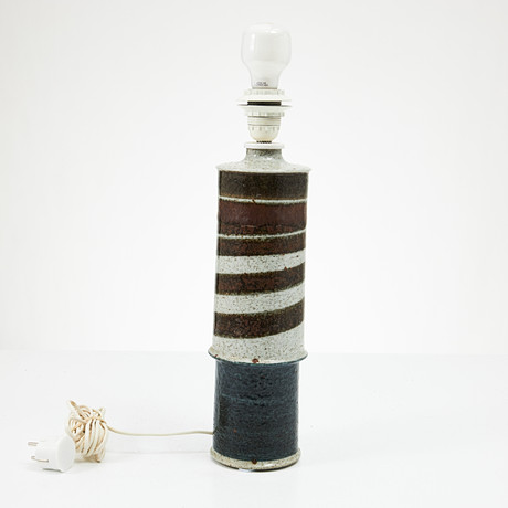 INGER PERSSON. Bordslampa, 1970-tal, Rörstrand, Atelje Sweden. Keramik & Porslin - Europeiskt ...