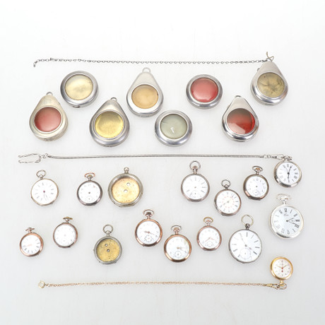 POCKET WATCH & POCKET WATCH CASE, as well as various accessories ...