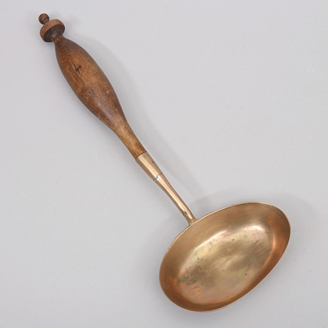 SLEV, metall/trä, 1800-tal. Silver & Metall - Övriga metallföremål ...