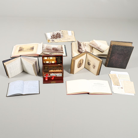 KAPTEN EDWARD HENRY BAYLY, ETT ARKIV MED BREV, FOTOGRAFIER, TIDSKRIFTER ...