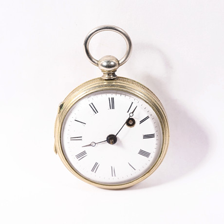 CATALINO POCKET WATCH WITH KEY. PORCELAIN SPHERE. S XVIII. Clocks ...