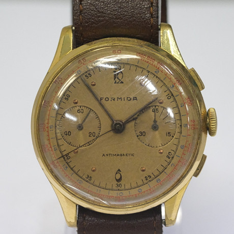 FORMIDA, HERRUR, GULDDOUBLÉ, 1950-TAL. Klockor & Ur - Armbandsur ...