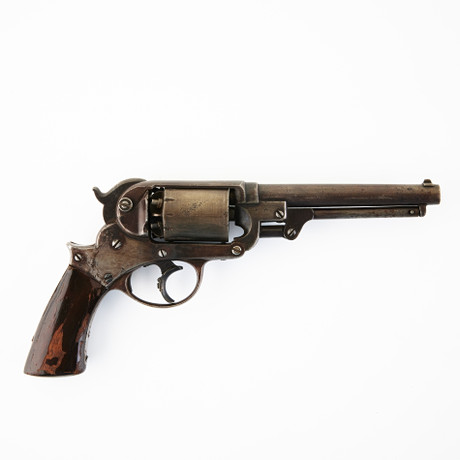 SLAGLÅSREVOLVER, amerikansk, Starr 1858 Double Action Navy Revolver ...