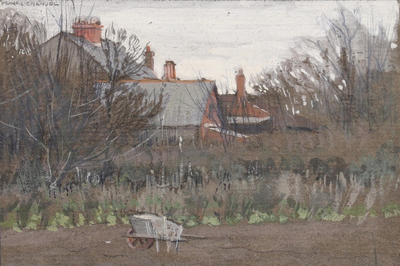 FRANK LEWIS EMANUEL (BRITISH, 1865-1948). NOVEMBER TREES, WINCHELSEA ...