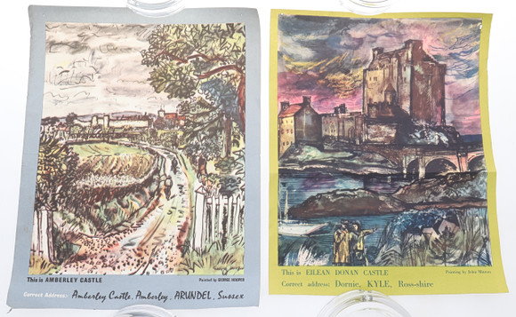 GEORGE HOOPER (1910-1984). THIS IS AMBERLEY CASTLE: CORRECT ADDRESS ...