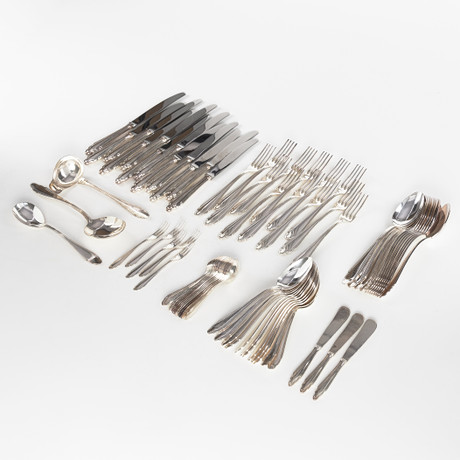 MATBESTICK, Chippendale, nysilver. Silver & Metall - Nysilver - Auctionet