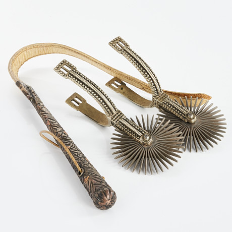 SPURS, 1 pair, WHIP, Argentina, gaucho. Weapons & Militaria - Other ...
